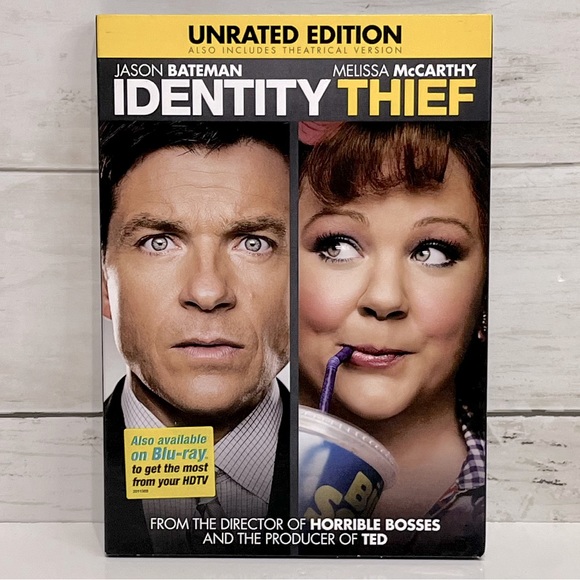 Media | Identity Thief Dvd 213 Unrated Jason Batman Melissa Mccarthy ...